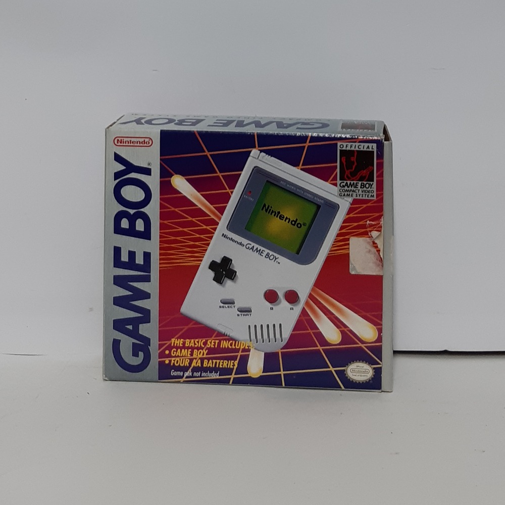 Nintendo Original Gameboy Handheld System Boxed in Grey - Own4Less